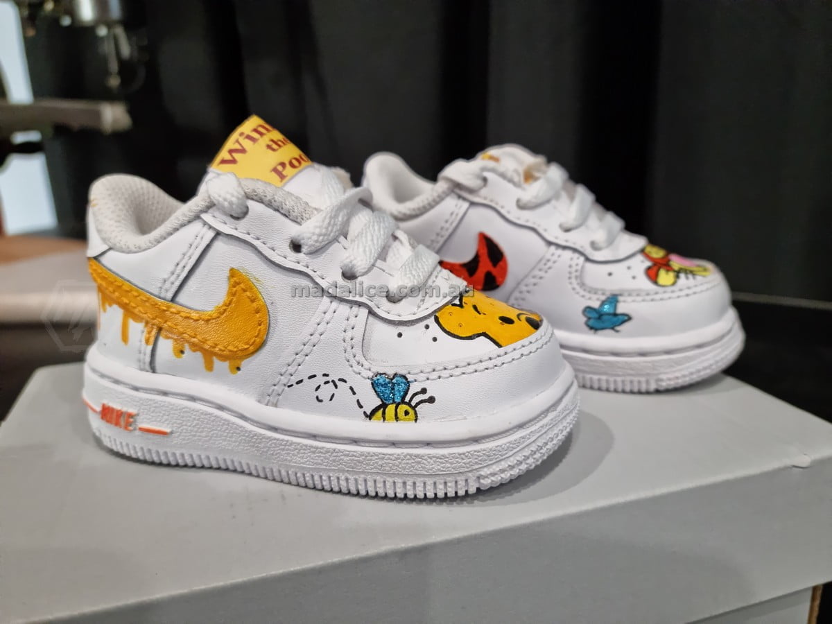 Custom Baby AF1's - MAD ALICE CUSTOM KICKS