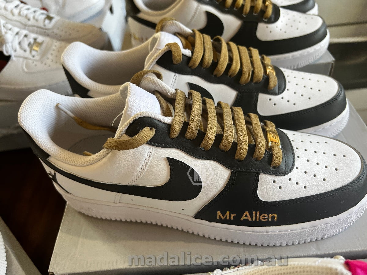 Custom Sneaker Art - MAD ALICE CUSTOM KICKS