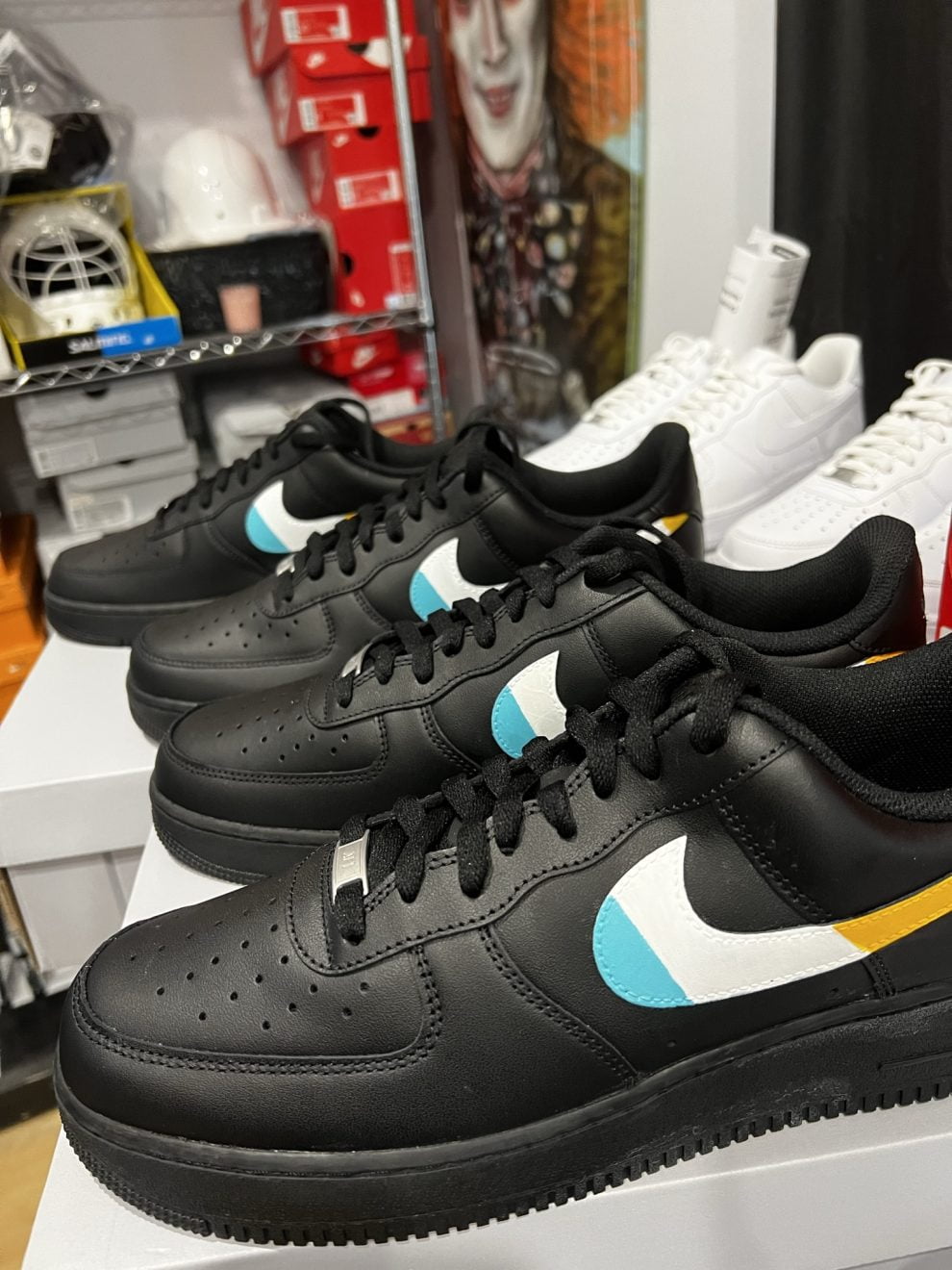 Mad Alice custom shoe collab with Ento - MAD ALICE CUSTOM KICKS